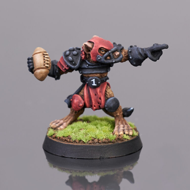 Blood Bowl Skaven Thrower – Rain & Tea